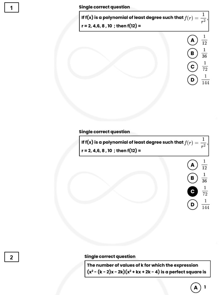 Quadratic Equations and Sequence Series 2 | PDF | Numbers | Abstract ... Quadratic Equations and Sequence Series 2 | PDF | Numbers | Abstract ...