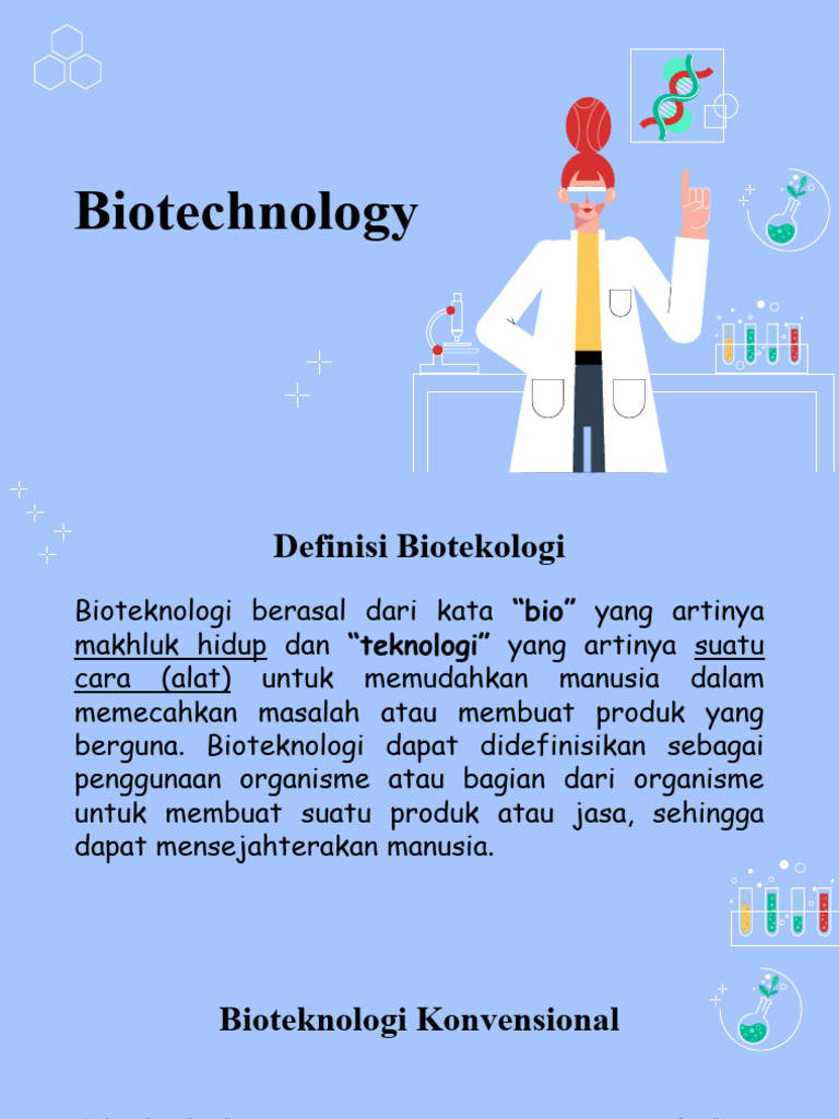 Bioteknologi Presentasi | PDF
