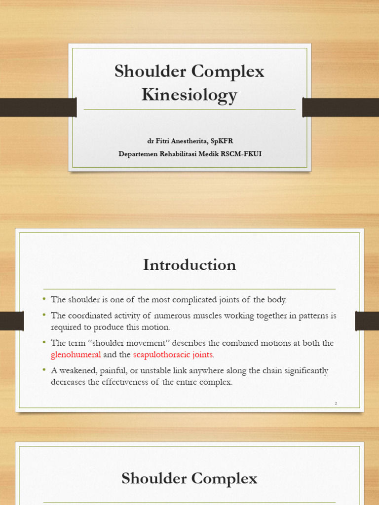 Shoulder Complex | PDF | Anatomical Terms Of Motion | Musculoskeletal ...