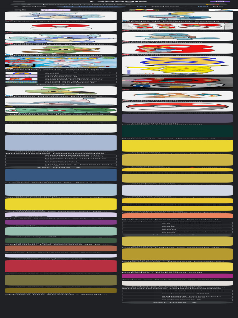 Pokemon Numero 8 - Búsqueda de Google | PDF | Pokémon | Videojuegos ...