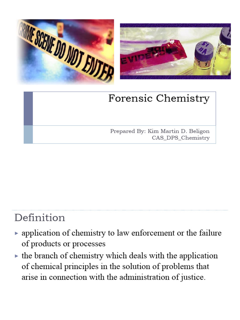 Intro To Forensic Chemistry | PDF | Witness | Expert Witness