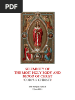 Eucharistic Prayer 2 | PDF | Eucharist | Catholic Liturgy