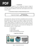 Lab Report Concrete-Compressive Strength | PDF | Concrete | Materials ...