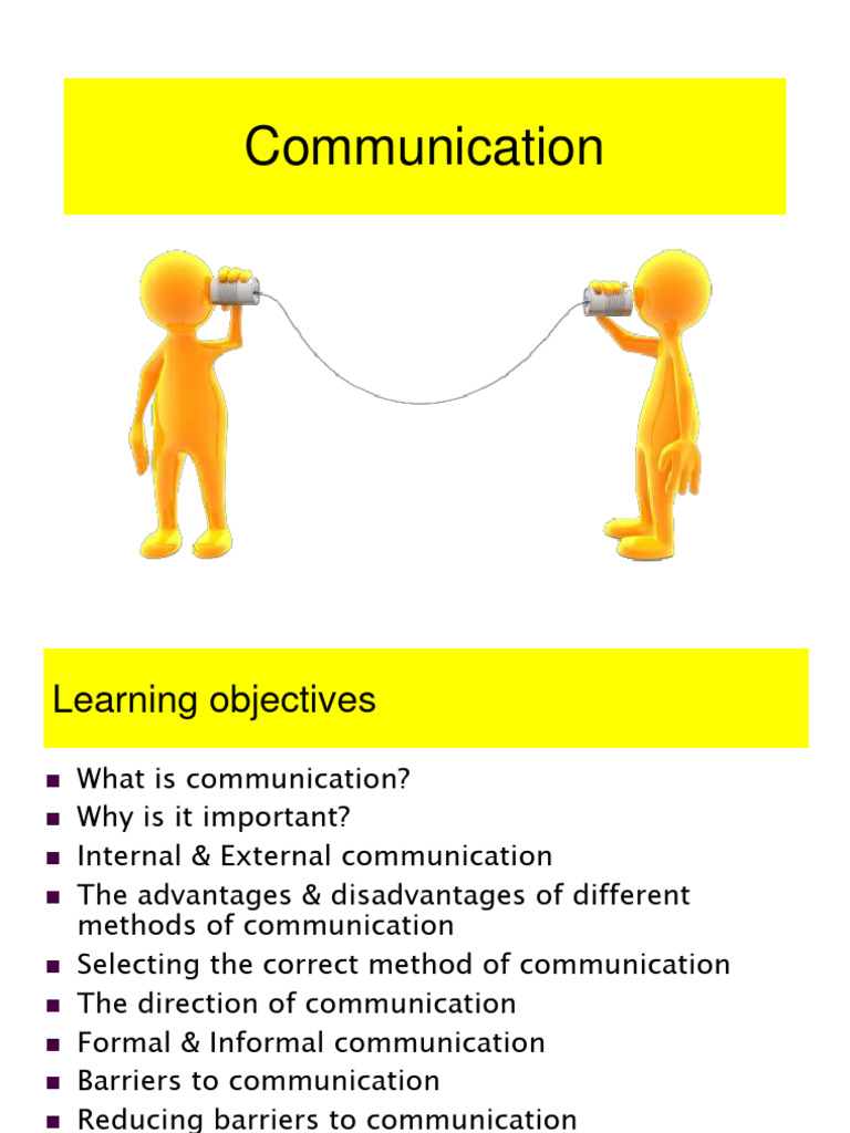 External Communication: Pros and Cons | PDF | Communication | Information