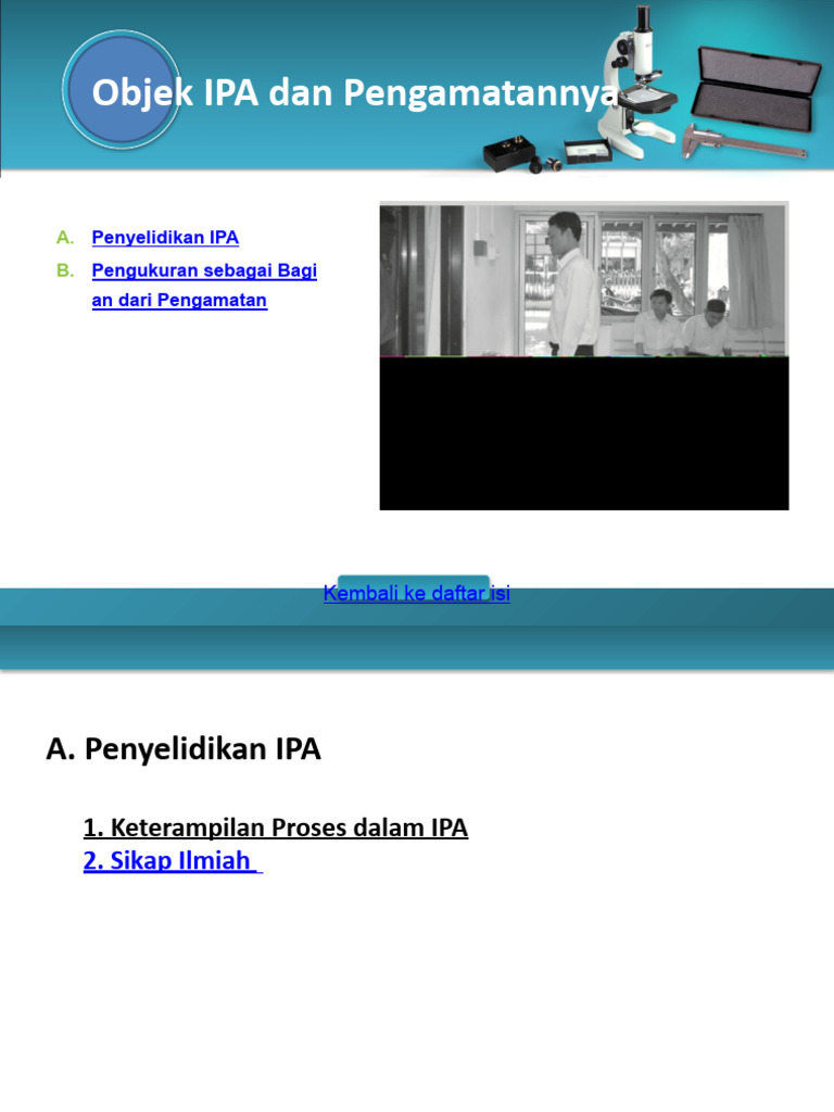 Objek IPA Dan Pengamatannya | PDF