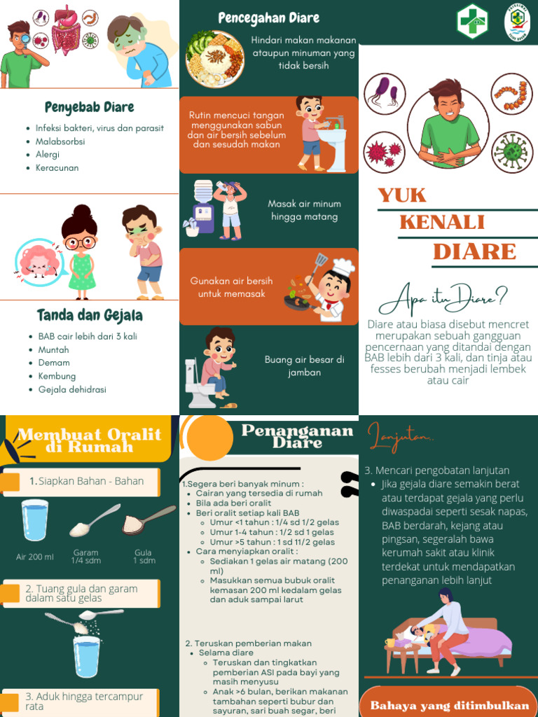 Leaflet Diare | PDF