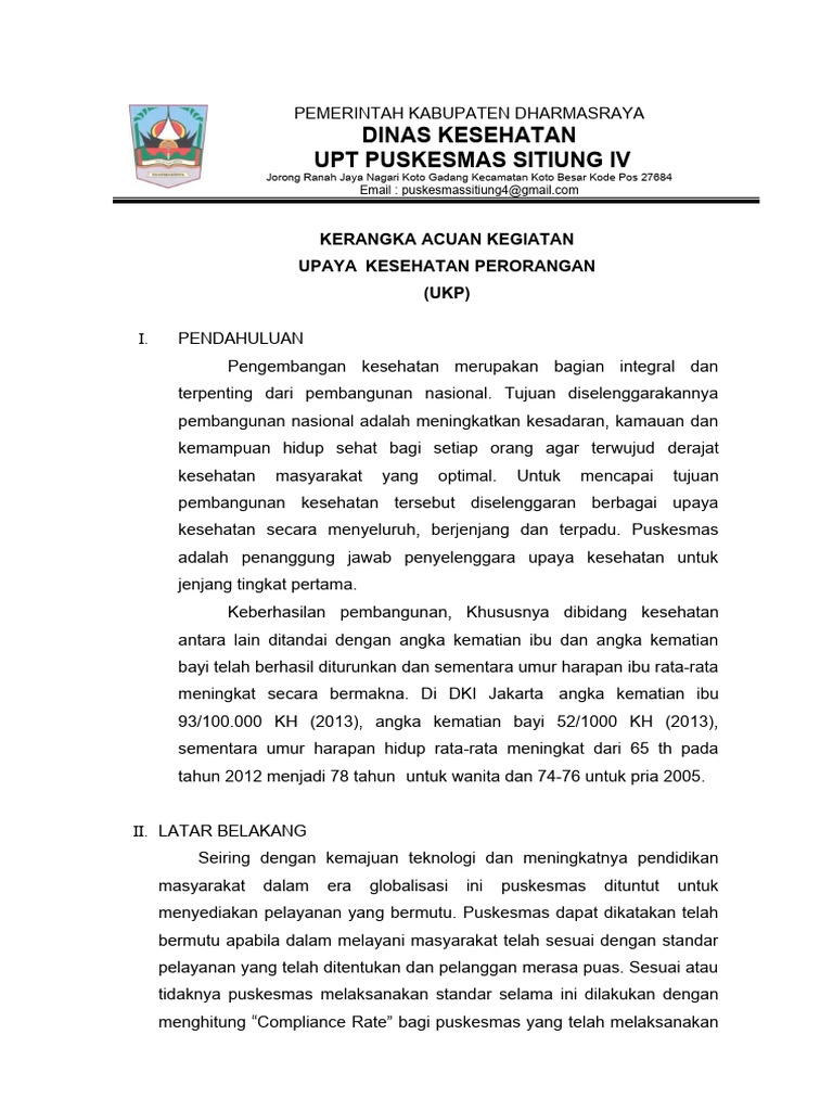 KAK UKP Oke | PDF