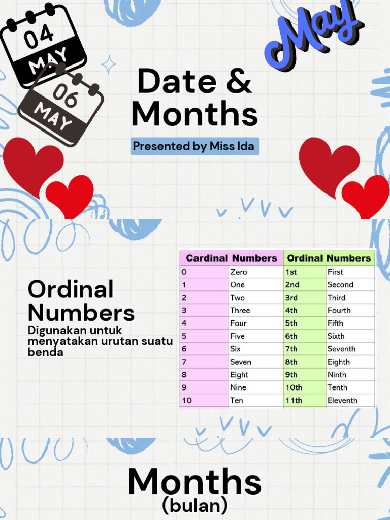 Date and Months | PDF