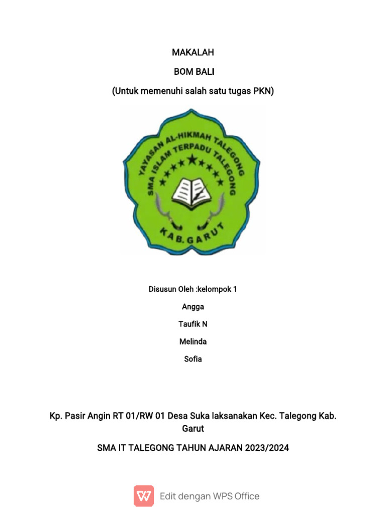 Makalah Ham PKN | PDF