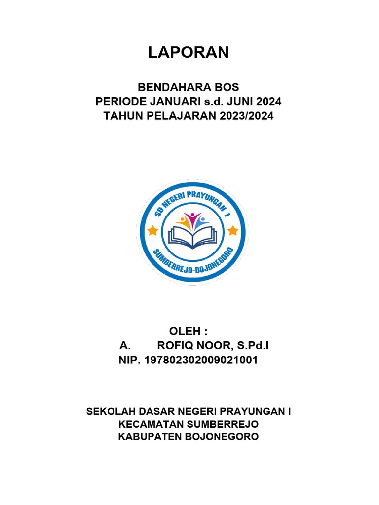 Laporan Bendahara BOS | PDF