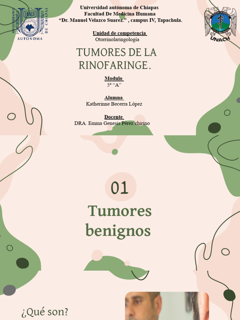 Tumores de La Rinofaringe - Otorrinolaringologia - KBL | PDF | Cáncer ...