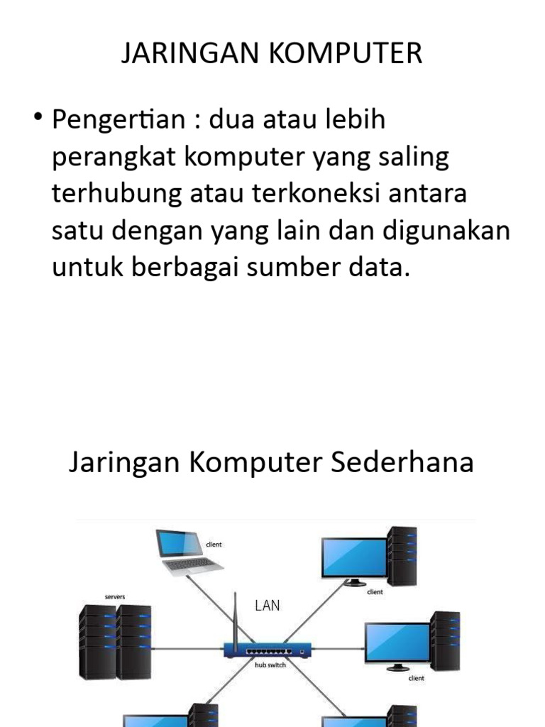 Materi Jaringan Komputer | PDF | Sains & Matematika | Komputer
