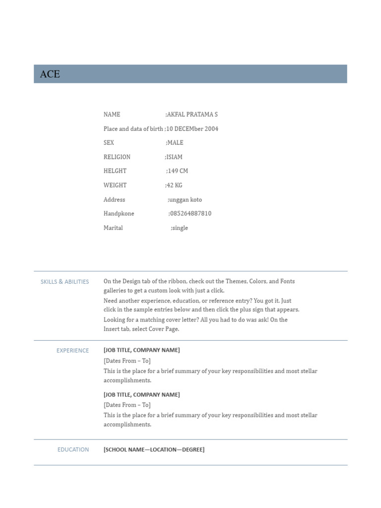 CV Vitea | PDF | Career & Growth