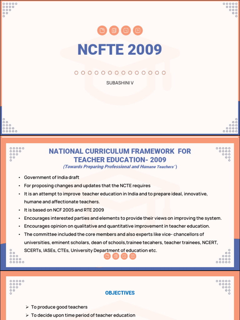 NCFTE 09 | Download Free PDF | Teacher Education | Teachers