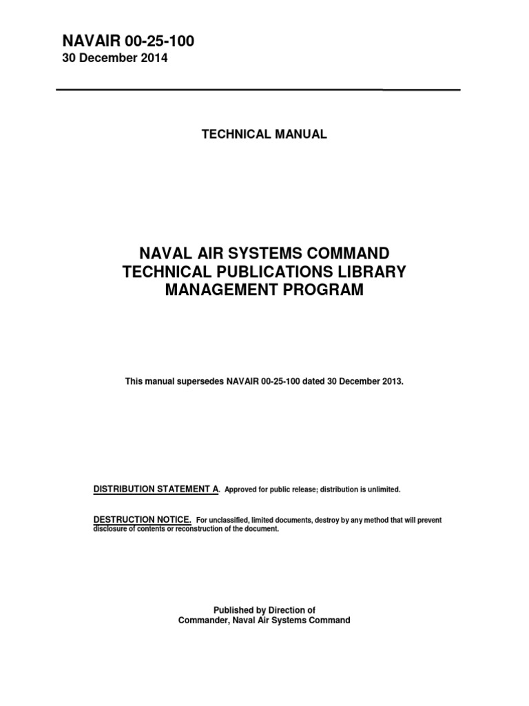 Navair 00 25 100 Navy BMR | PDF | Information | Paragraph