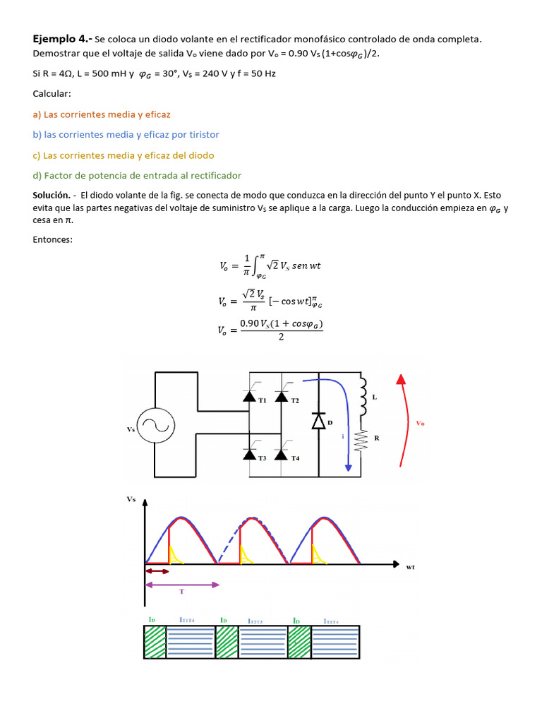 4B Sol Rect Contro RL Cont Ultimo | PDF | Rectificador | Electricidad