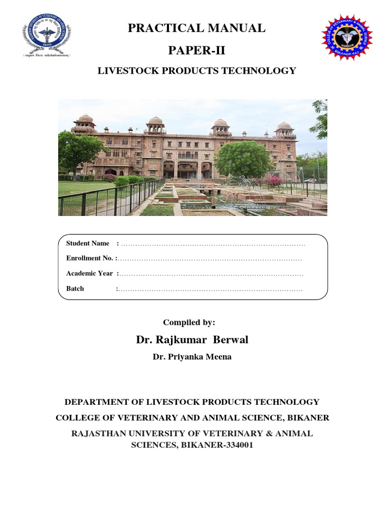 LPT-2 New Manual | PDF | Animal Slaughter | Meat