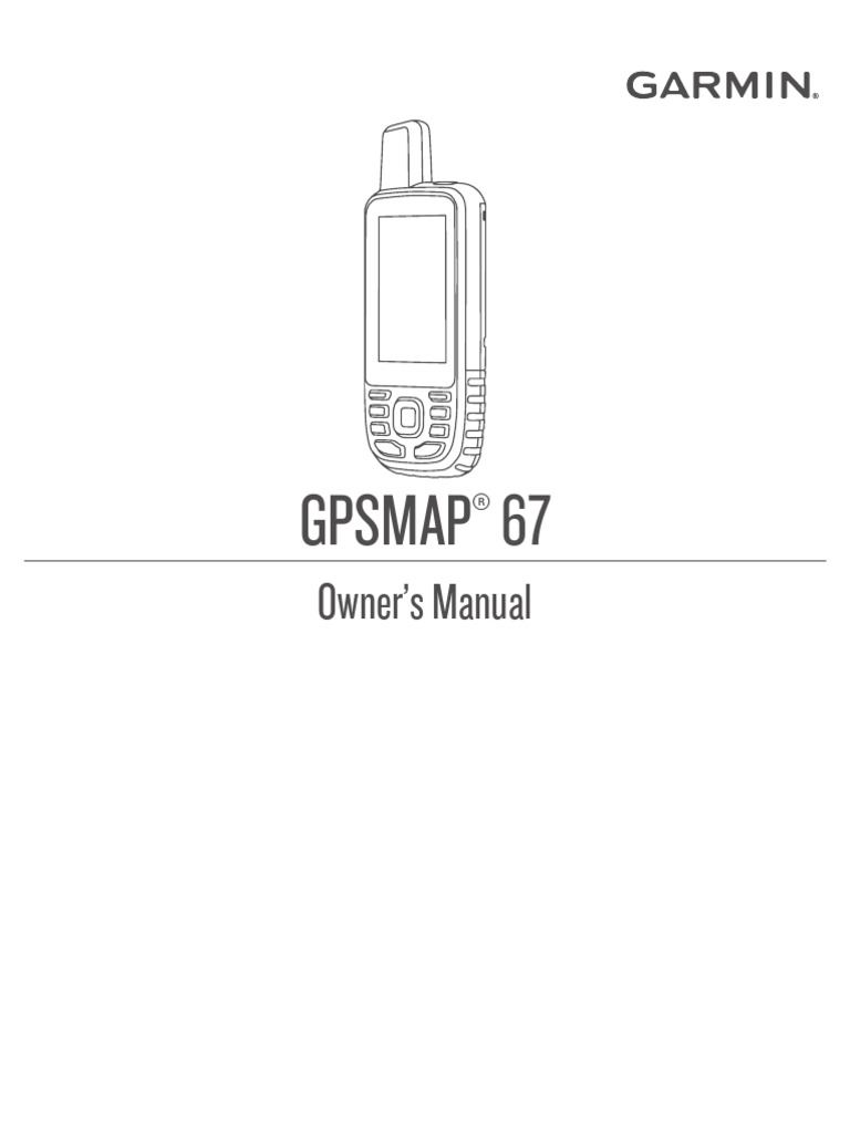 Gpsmap 67 Om En-Us | Download Free PDF | Compass | Menu (Computing)