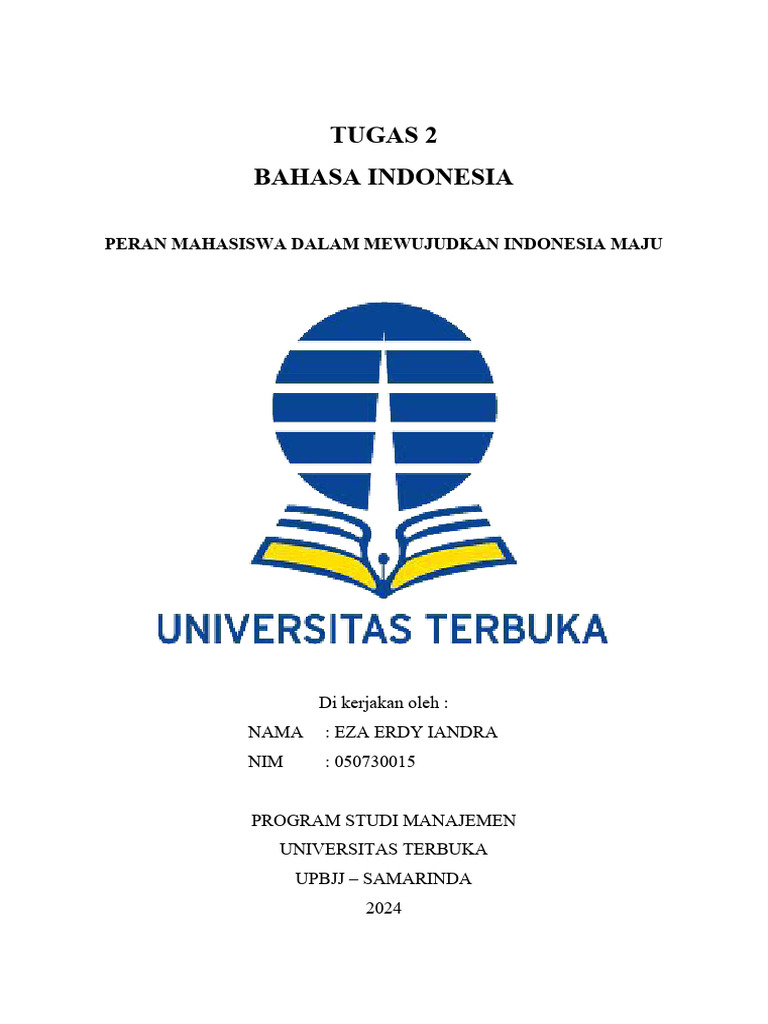 Tugas 2 Bhs. Indo | PDF | Karier & Perkembangan | Ilmu Sosial