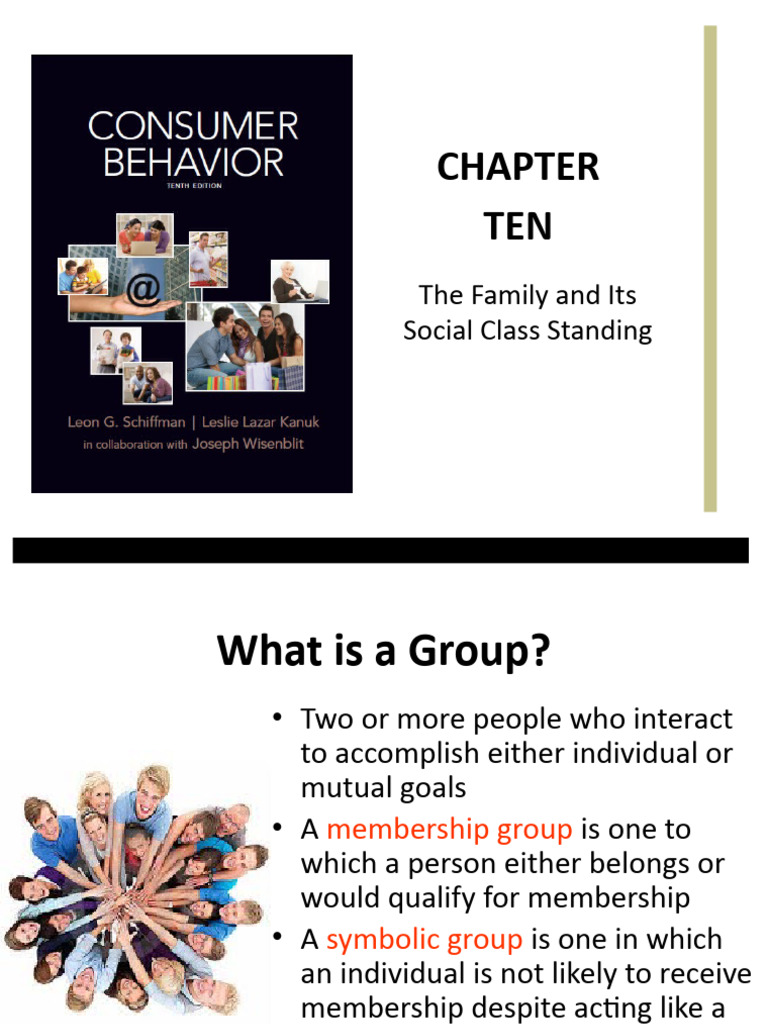 MKT 344 CH 10 | PDF | Family | Social Mobility