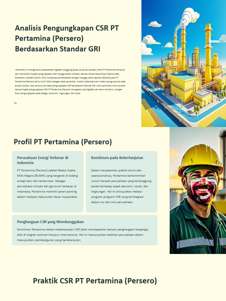 Tugas tm10 Analisis PT Pertamina | PDF