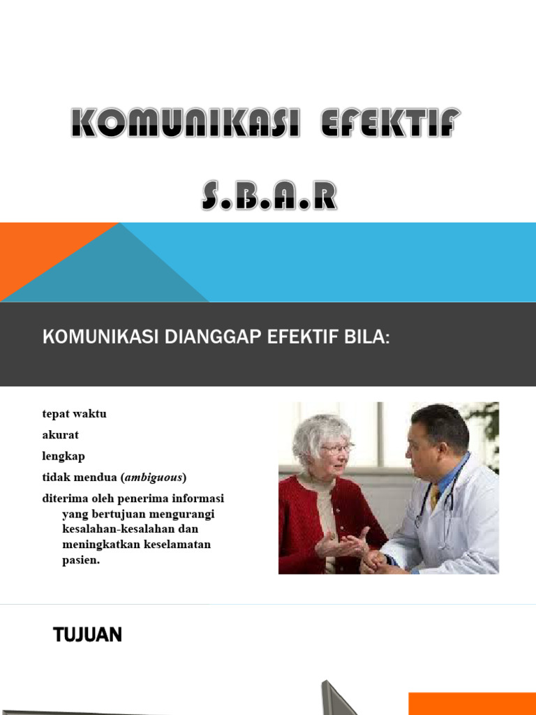 PPT Sbar 2 | PDF