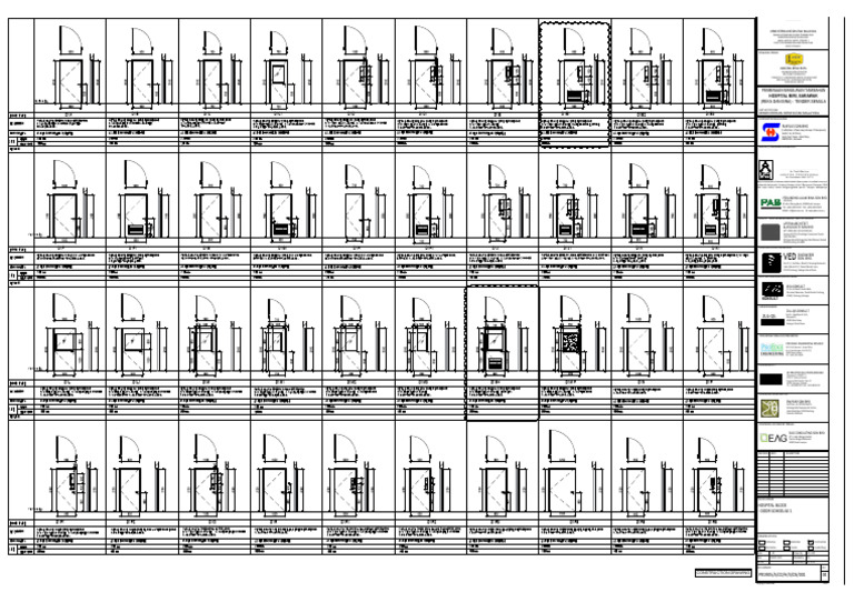 Door Schedule - Rev04-Ds001 | PDF
