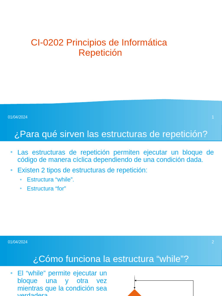 Guía de Bucles en Python | PDF | Python (lenguaje de programación) | Ingeniería Informática