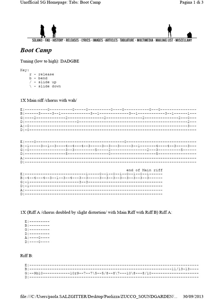 Boot Camp | PDF | Songs