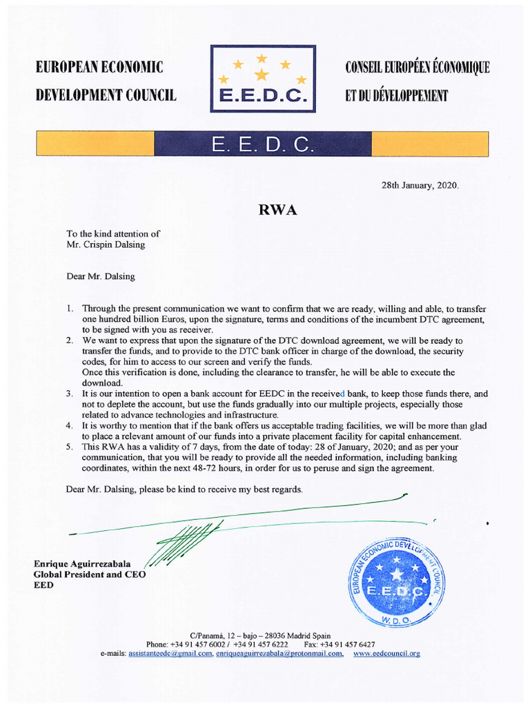 3 유럽경제개발위원회 Rwa | PDF