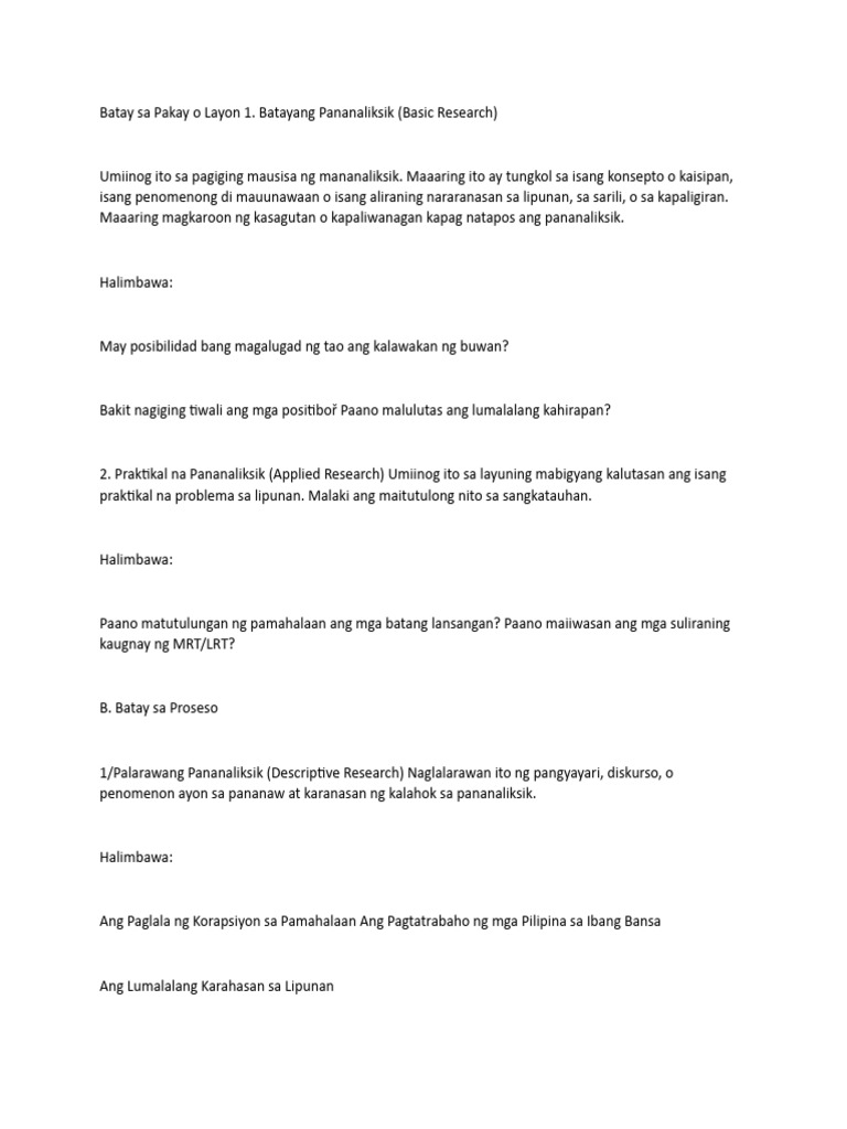 Document (5) Pananaliksik | PDF