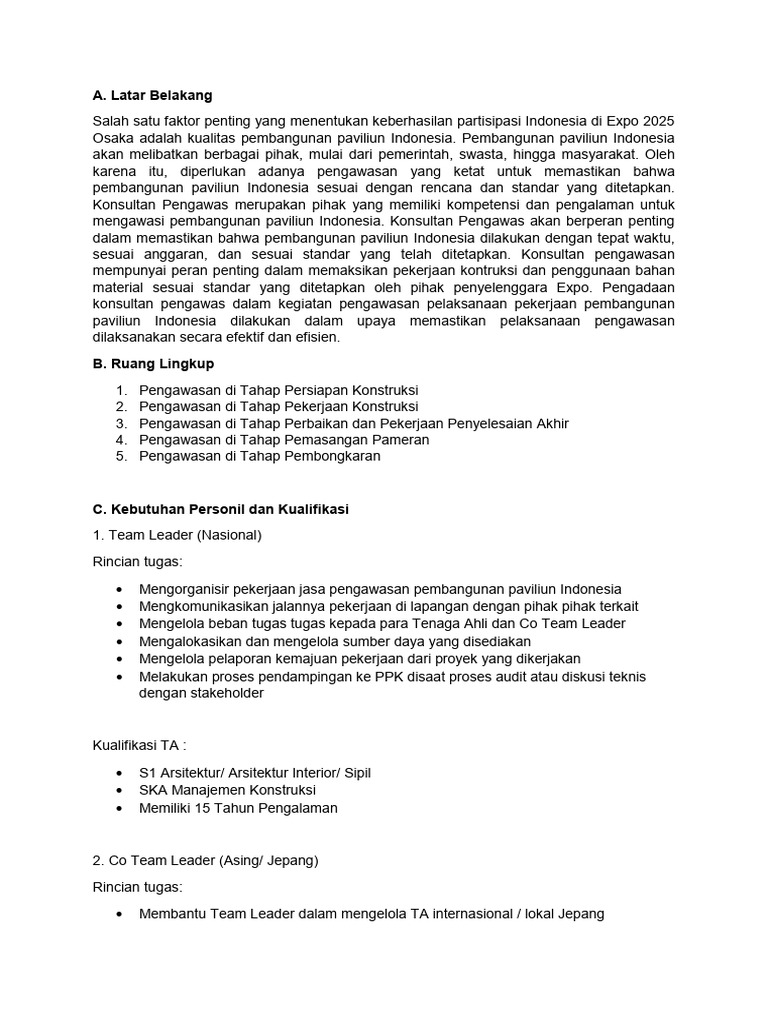 Uraian Singkat | PDF