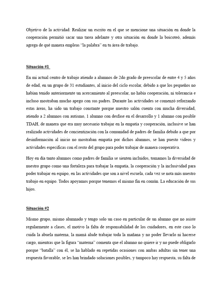 S11 Act 1 | PDF | Educación de la primera infancia