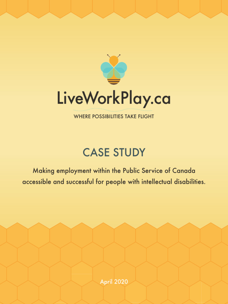 LiveWorkPlay PSC Case Study 2021 | PDF | Disability | Employment