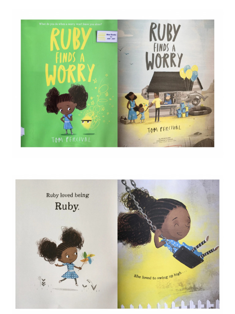 4. 繪本 Ruby Finds A Worry | PDF