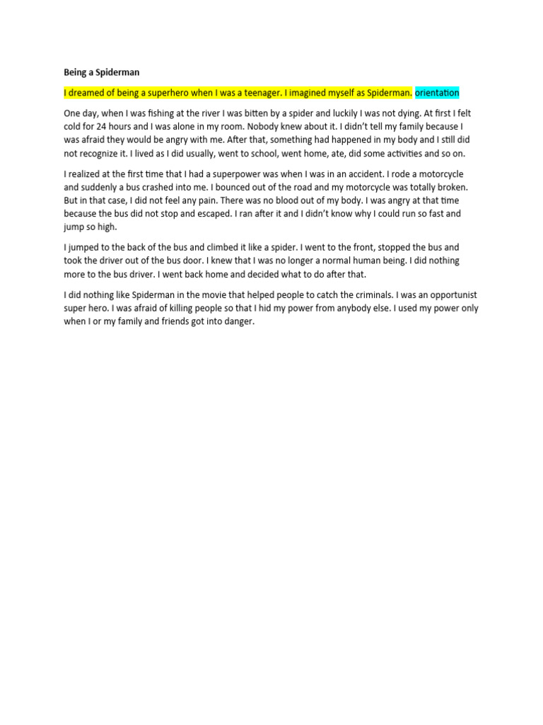 Recount Text Example | PDF