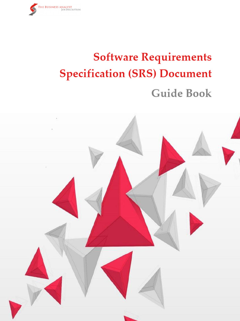 Software Requirement Specification (SRS) - Guide Book | PDF | Use Case | Password