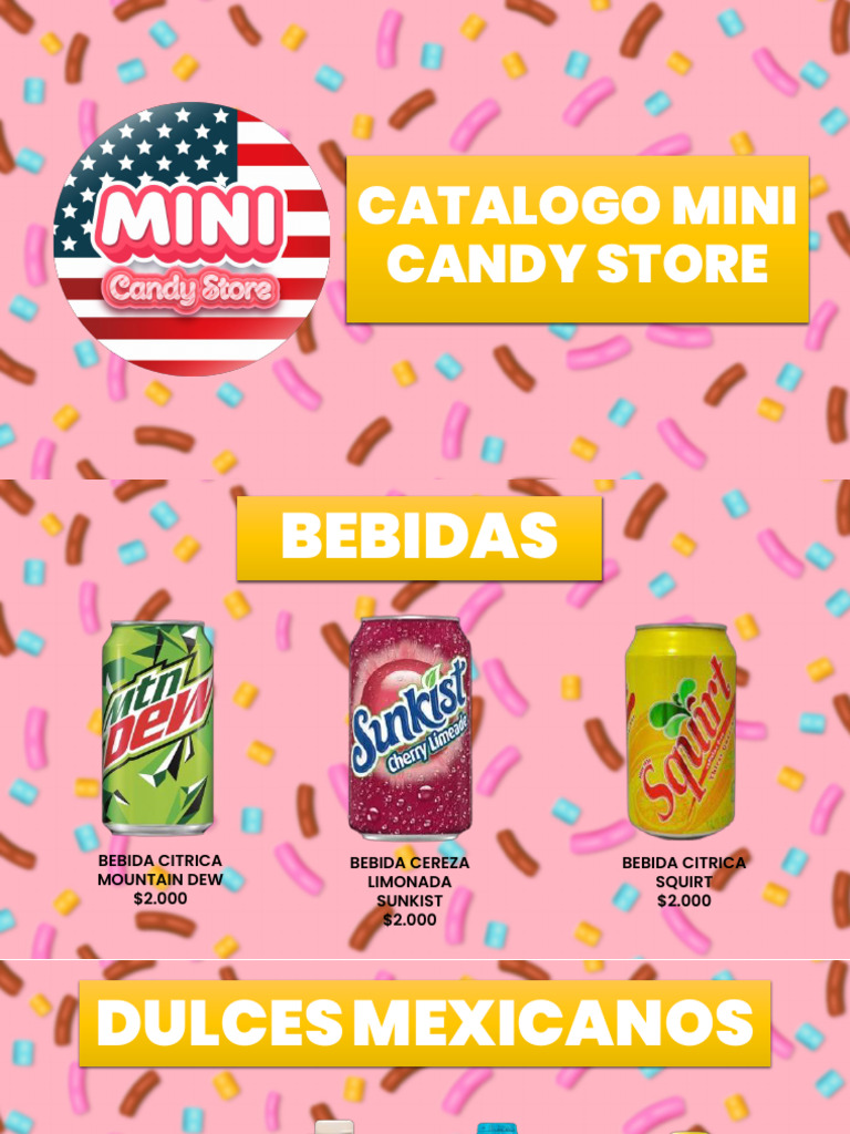 Catalogo Mini Candy Store | PDF | Alimentos | Caramelo