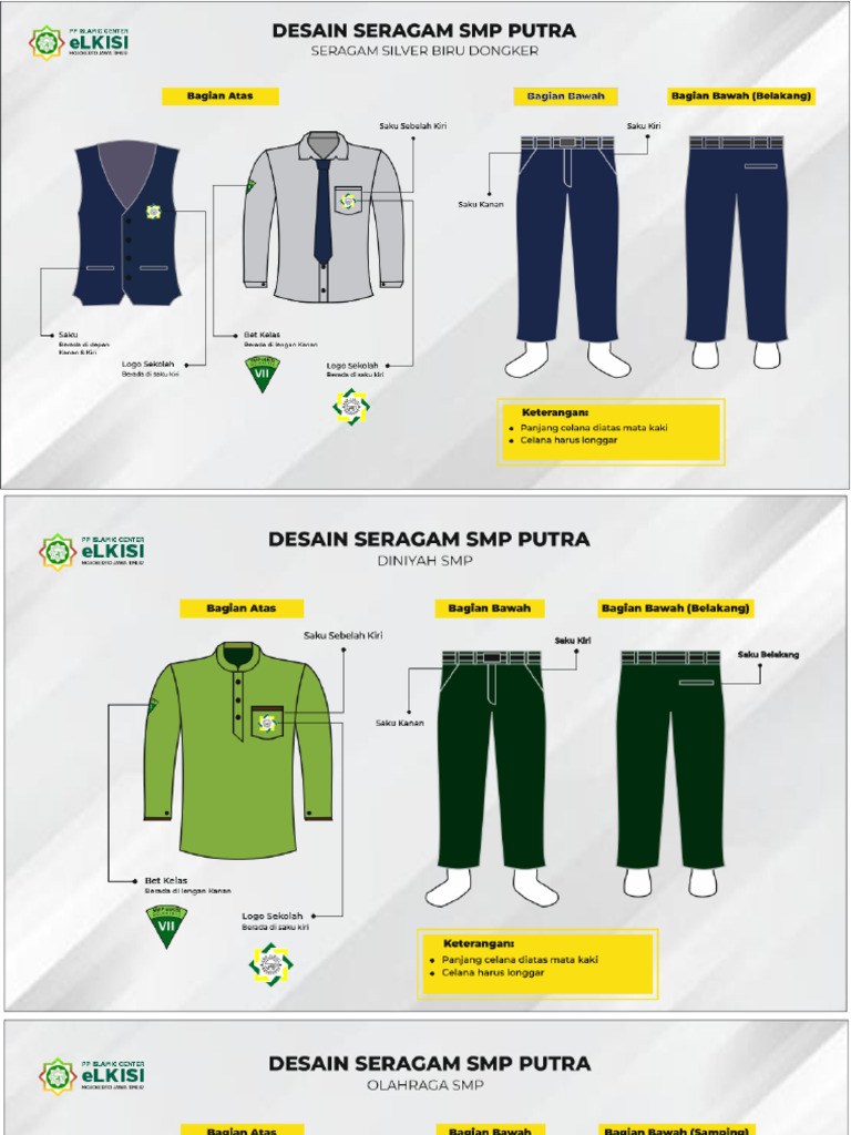 Seragam SMP Putra | PDF