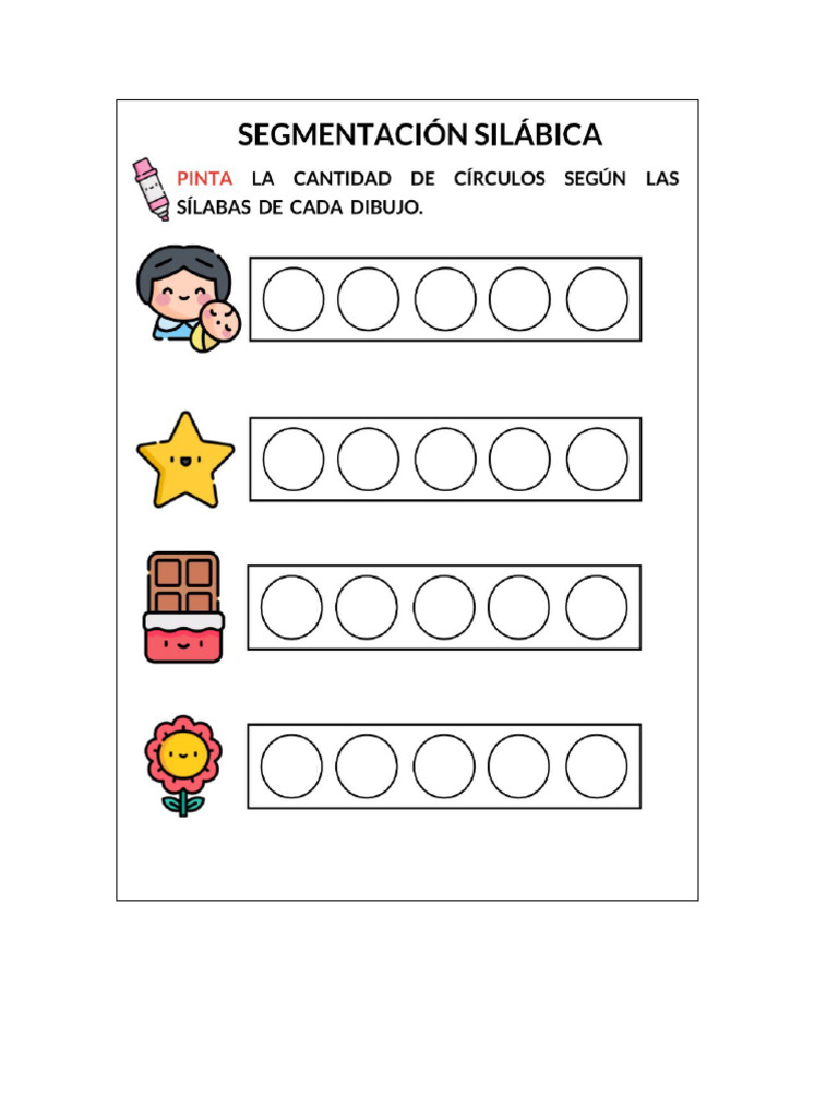 Conciencia Silábica | PDF
