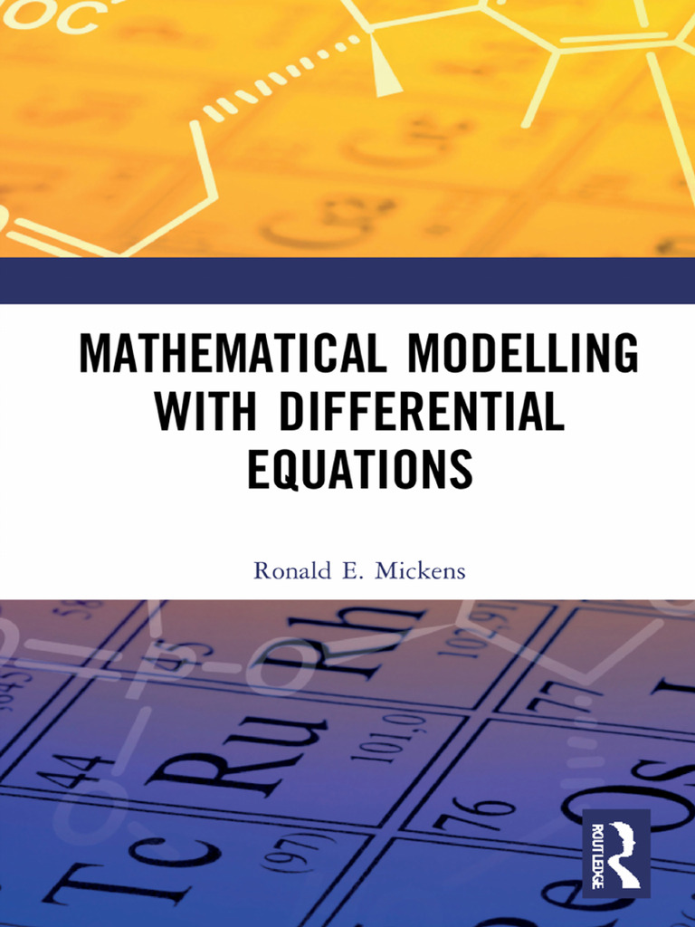 Mathematical Modelling With Differential Equations | PDF | Equations | Mathematics