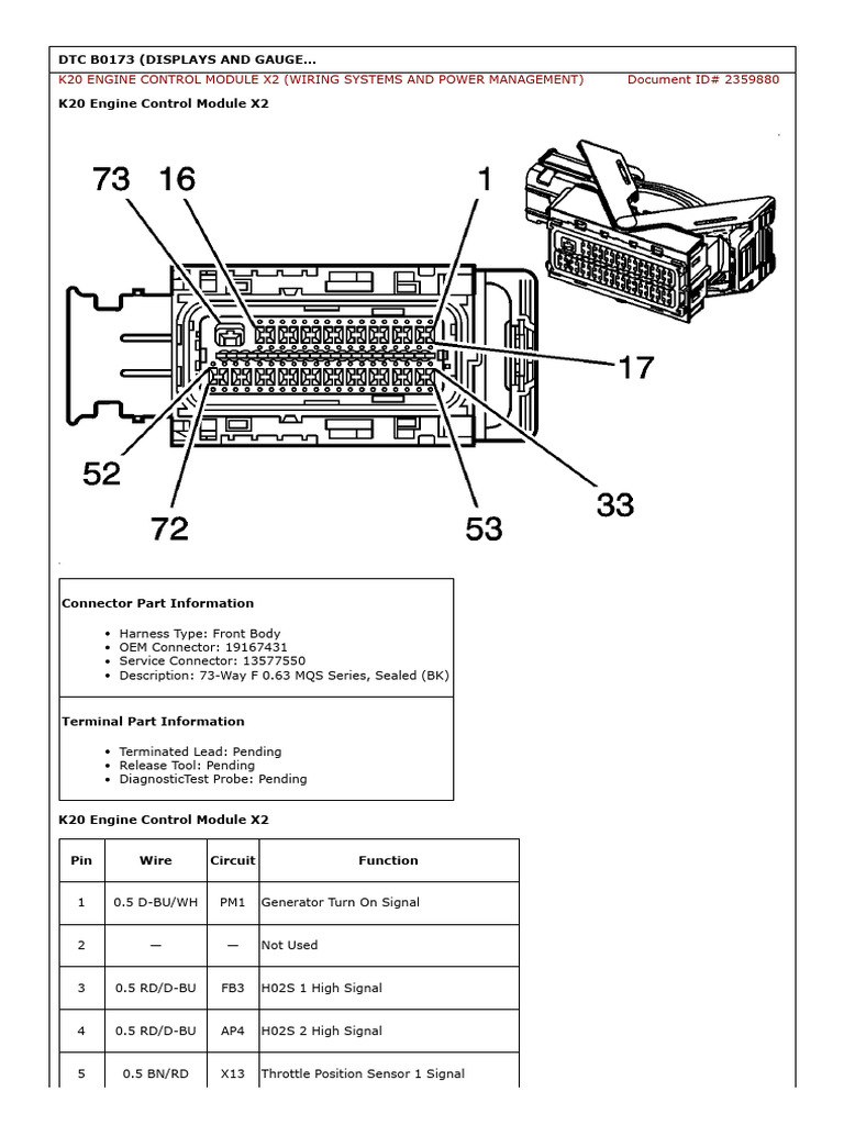 Control Module X2 | PDF | Throttle | Internal Combustion Engine