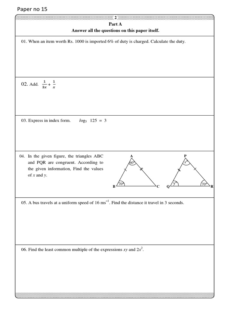 15 Paper 15 Pdf Taxes Circle