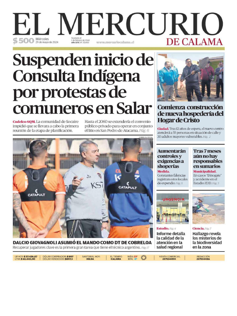 El Mercurio de Calama-29!05!24 | PDF