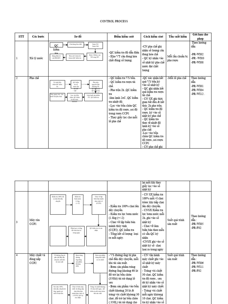 Control Process | PDF