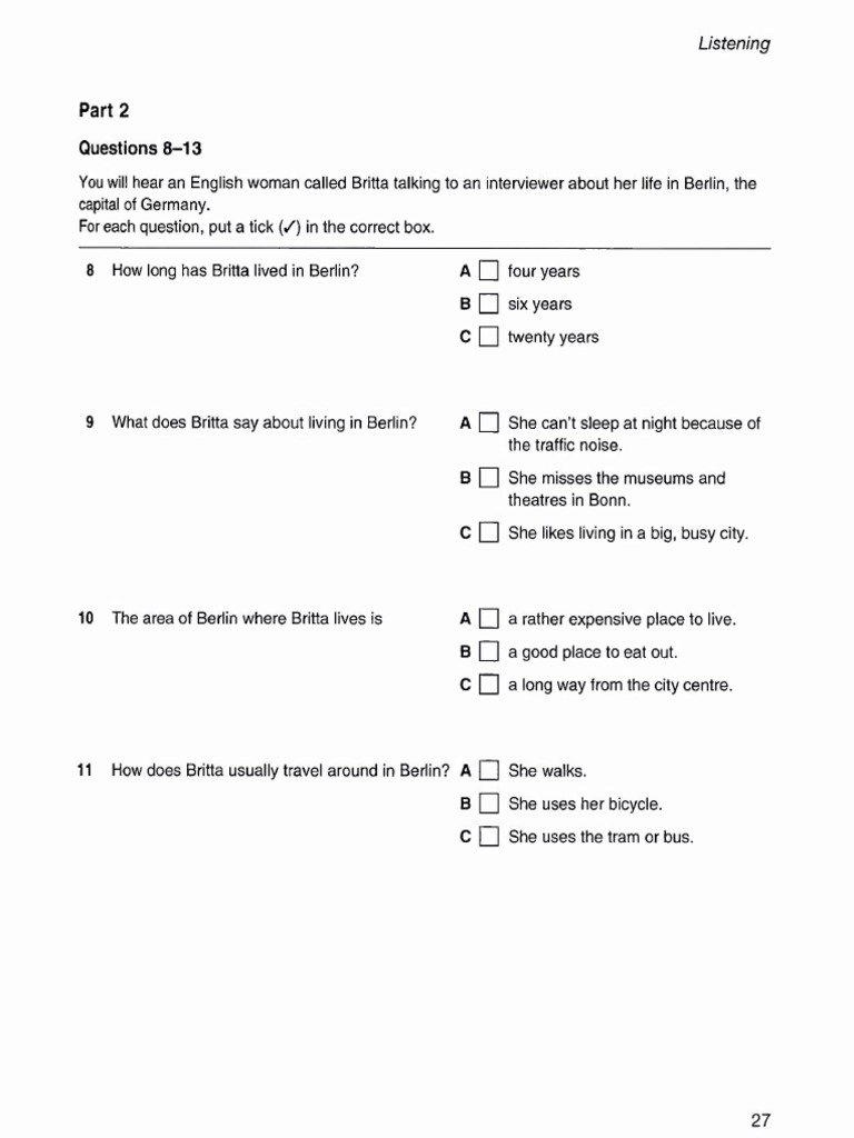 Listening and Reading | PDF