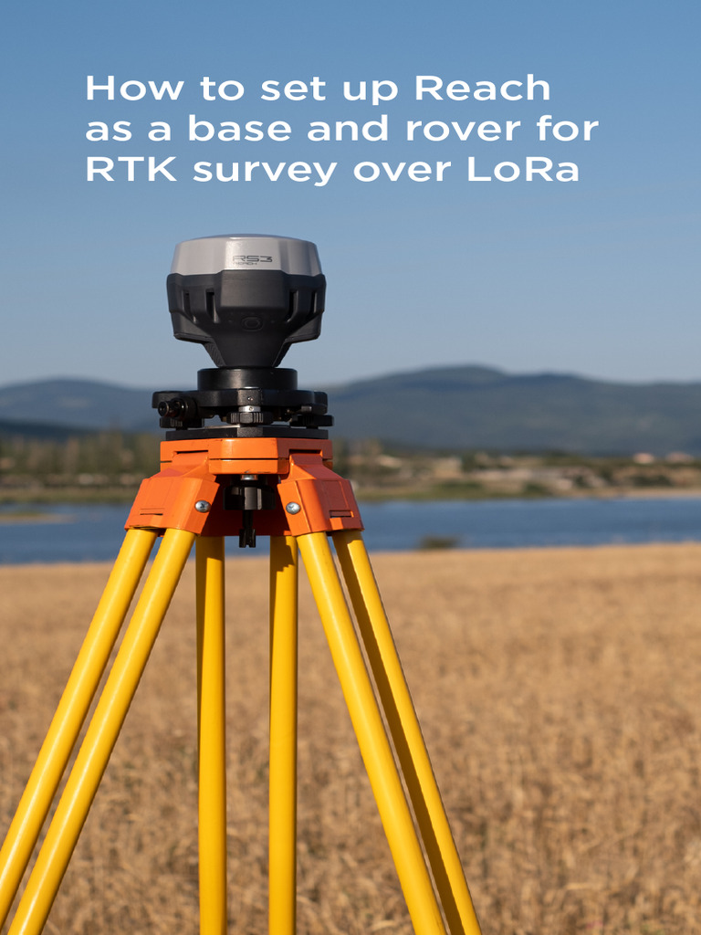 Reachrs3 Base Rover Setup | PDF