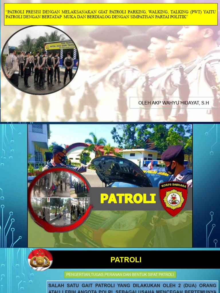 Paparan Patroli Presisi 2023 | PDF