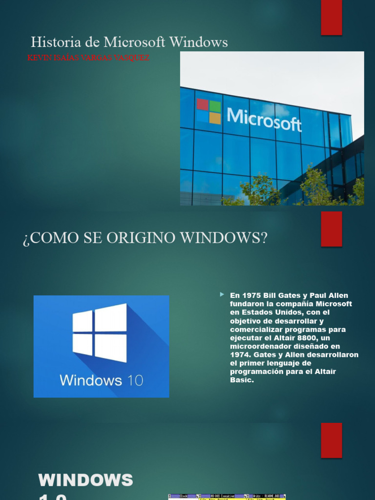 Historia de Microsoft Windows | PDF | Microsoft Windows | Microsoft