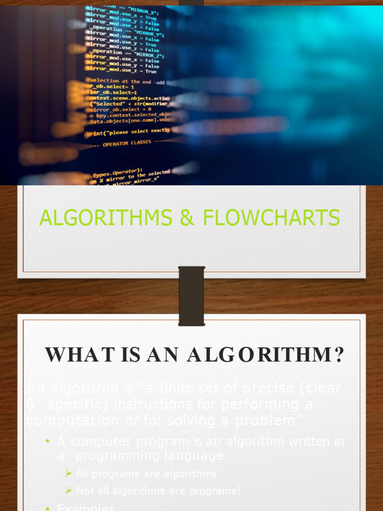 Inroduction To Algorithms and FlowCharts-1 | Download Free PDF | Algorithms | Mathematics